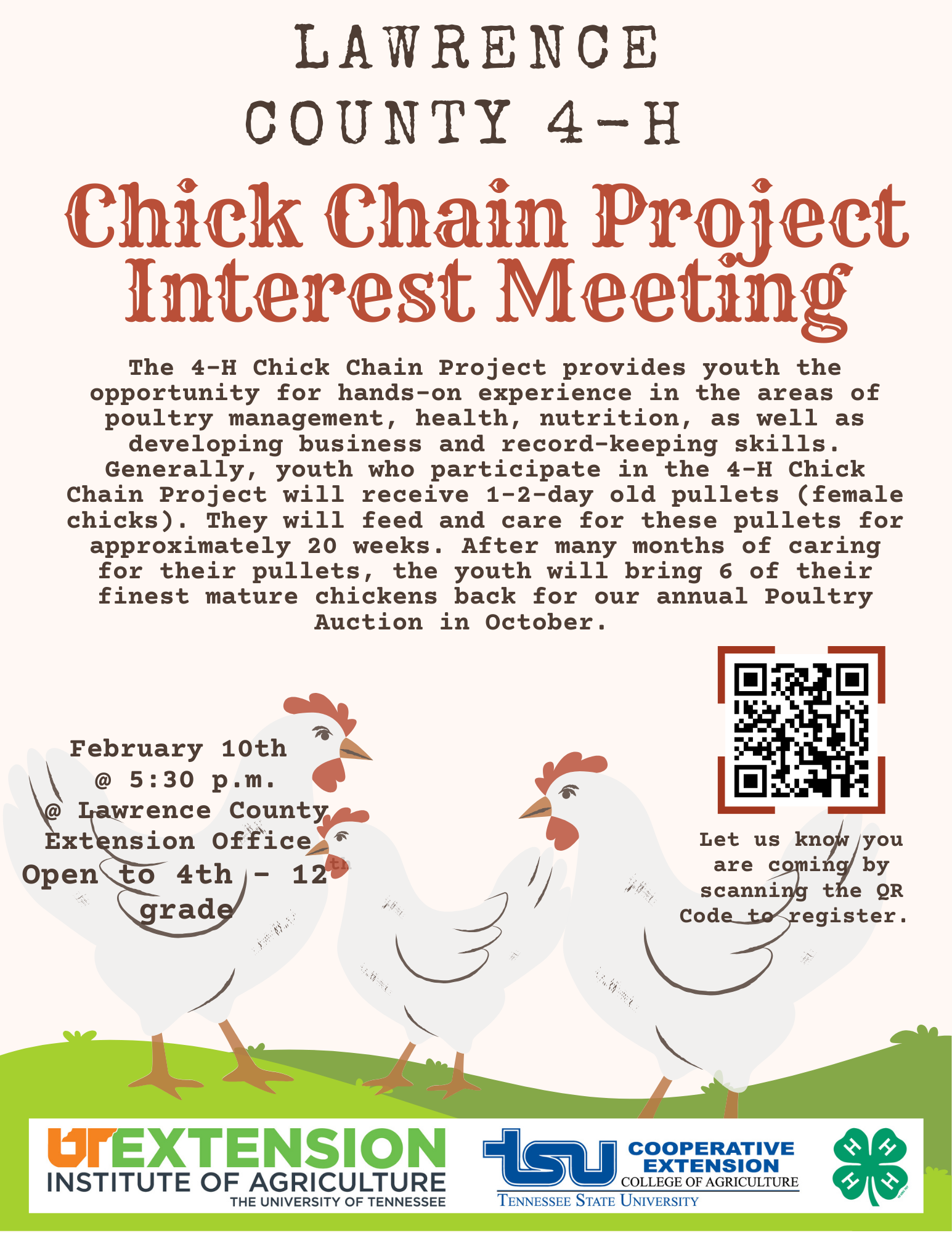 4-H Chick Chain | Lawrence County